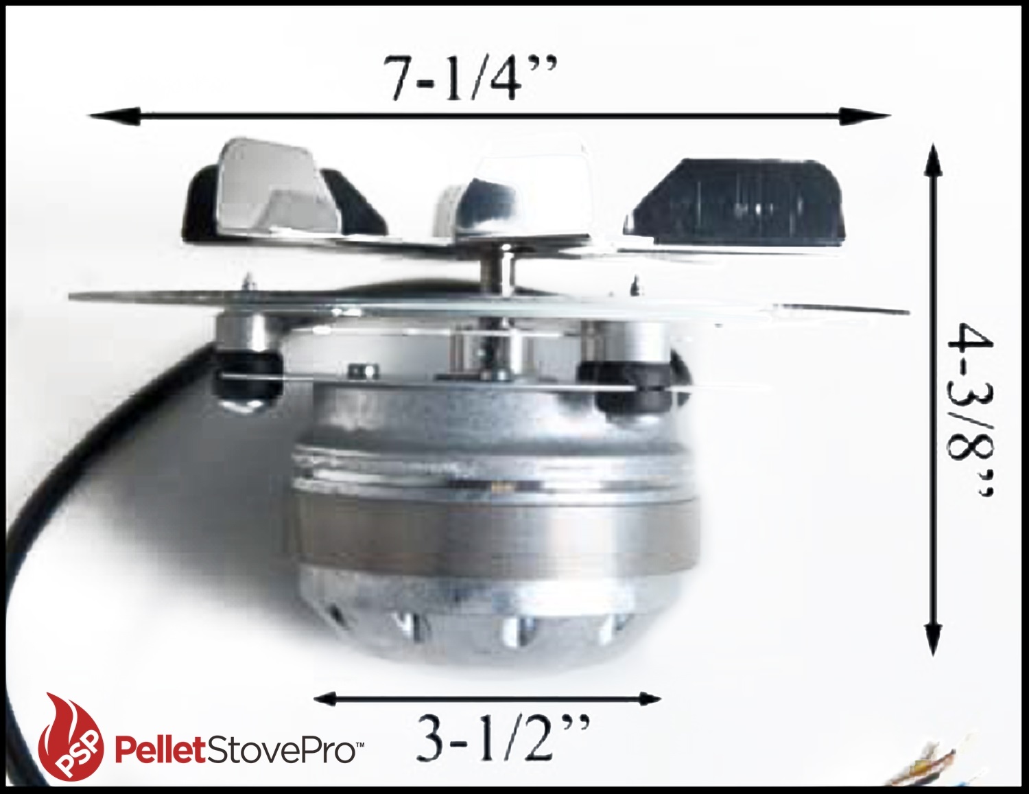 Breckwell P28 Pellet Stove Exhaust Combustion Blower - 812-2510 G